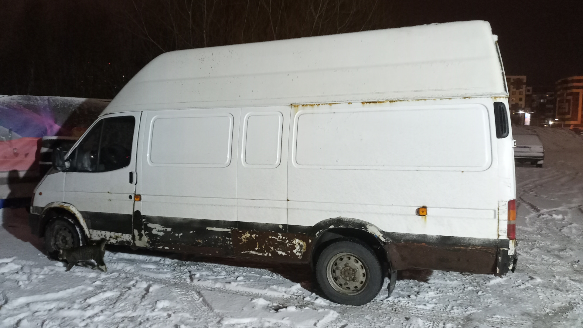 Ford Transit (5G) 2.5 дизельный 1997 | Длинновысокий) Hi cube на DRIVE2