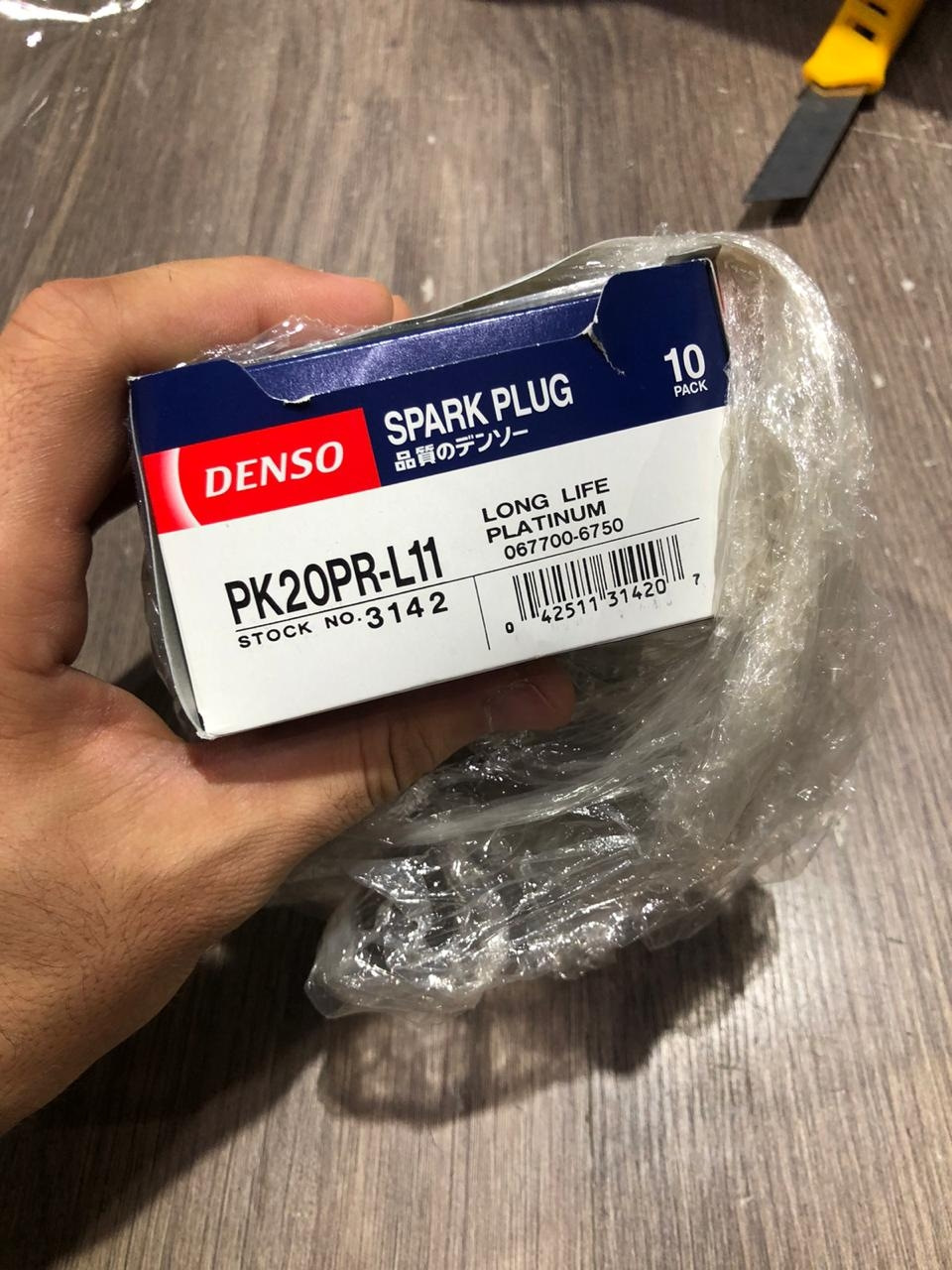 PK20PRL11 Свеча (platinum) pk20pr-l11 DENSO | Запчасти на DRIVE2