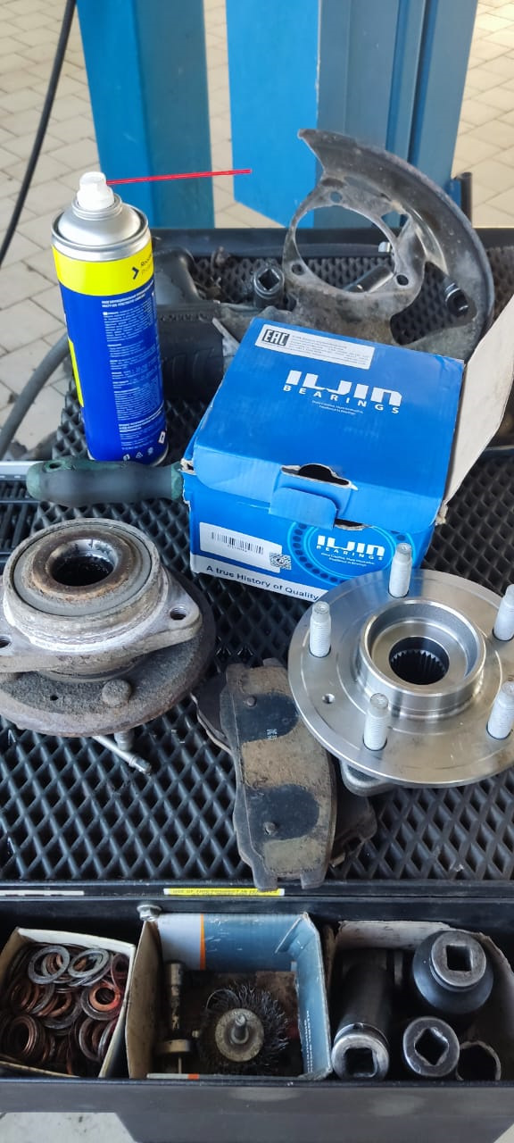 Замена передней ступицы и не только — Chevrolet Captiva (1G), 2,2 л ...