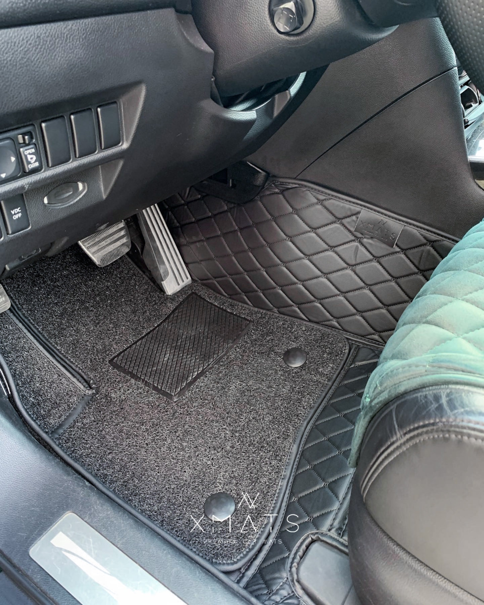 Коврики из экокожи для Infiniti S51 (FX35, FX37, FX…). 3D коврики из ...