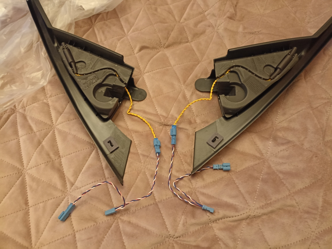 Установка стандартного набора для F30 Очечник и ВЧ динамики — BMW 3 ...