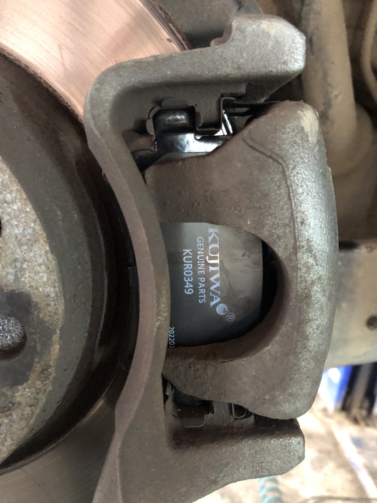 Опробование аналогов задних тормозных колодок фирмы Kujiwa — Audi Q3 ...