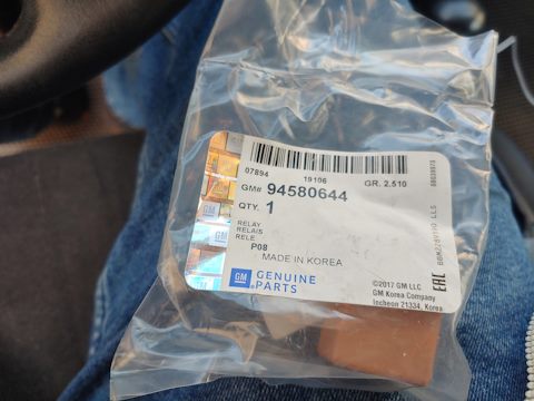 94580644 Реле GM | Запчасти на DRIVE2