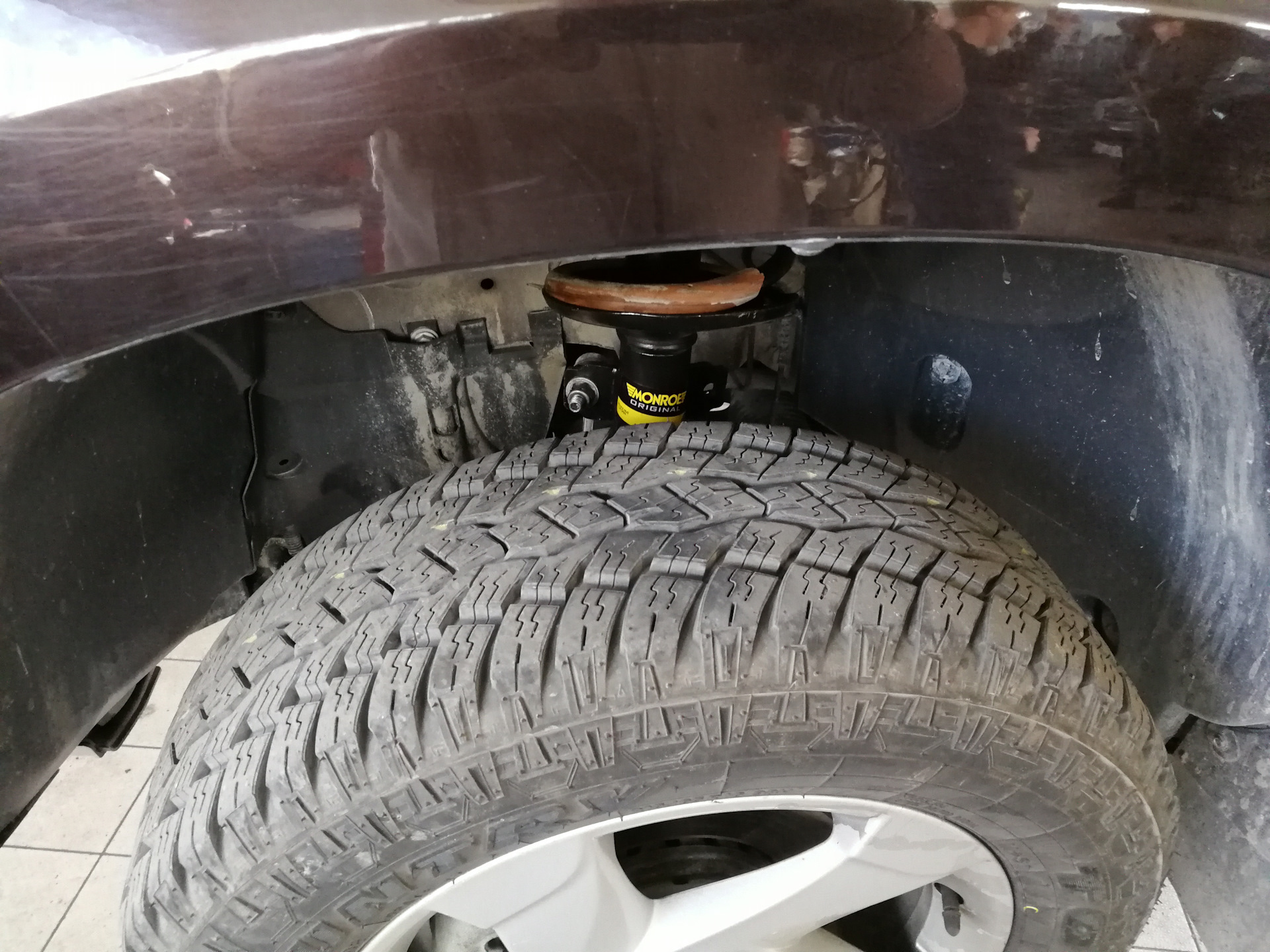 Новая подвеска — Renault Duster (1G), 1,5 л, 2016 года | визит на ...