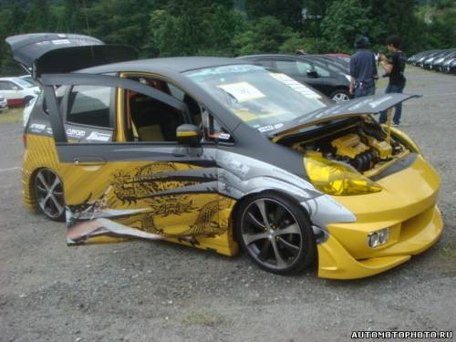 Хонда Фит тюнинг фото ч.4 — Honda Fit (1G), 1,3 л, 2004 года ...