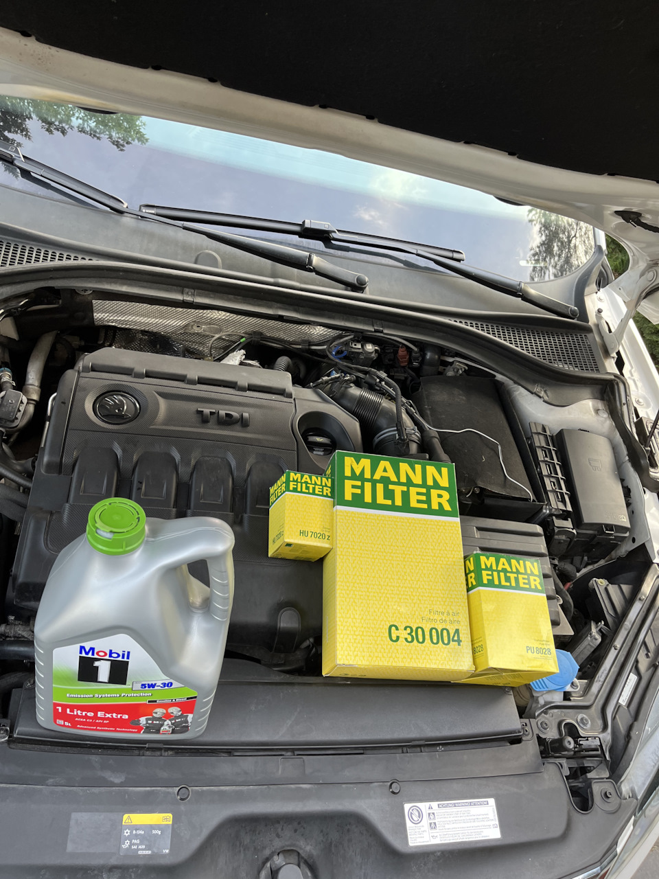 177490 км ТО — Skoda Superb Mk3, 2 л, 2016 года | плановое ТО | DRIVE2