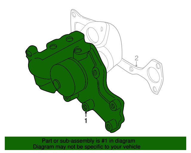 MD979171 Насос водяной Mitsubishi | Запчасти на DRIVE2