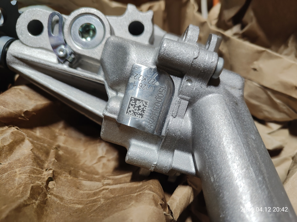 Замена масло насаса и прокладок корпуса масл. Фильтра — Renault Laguna ...