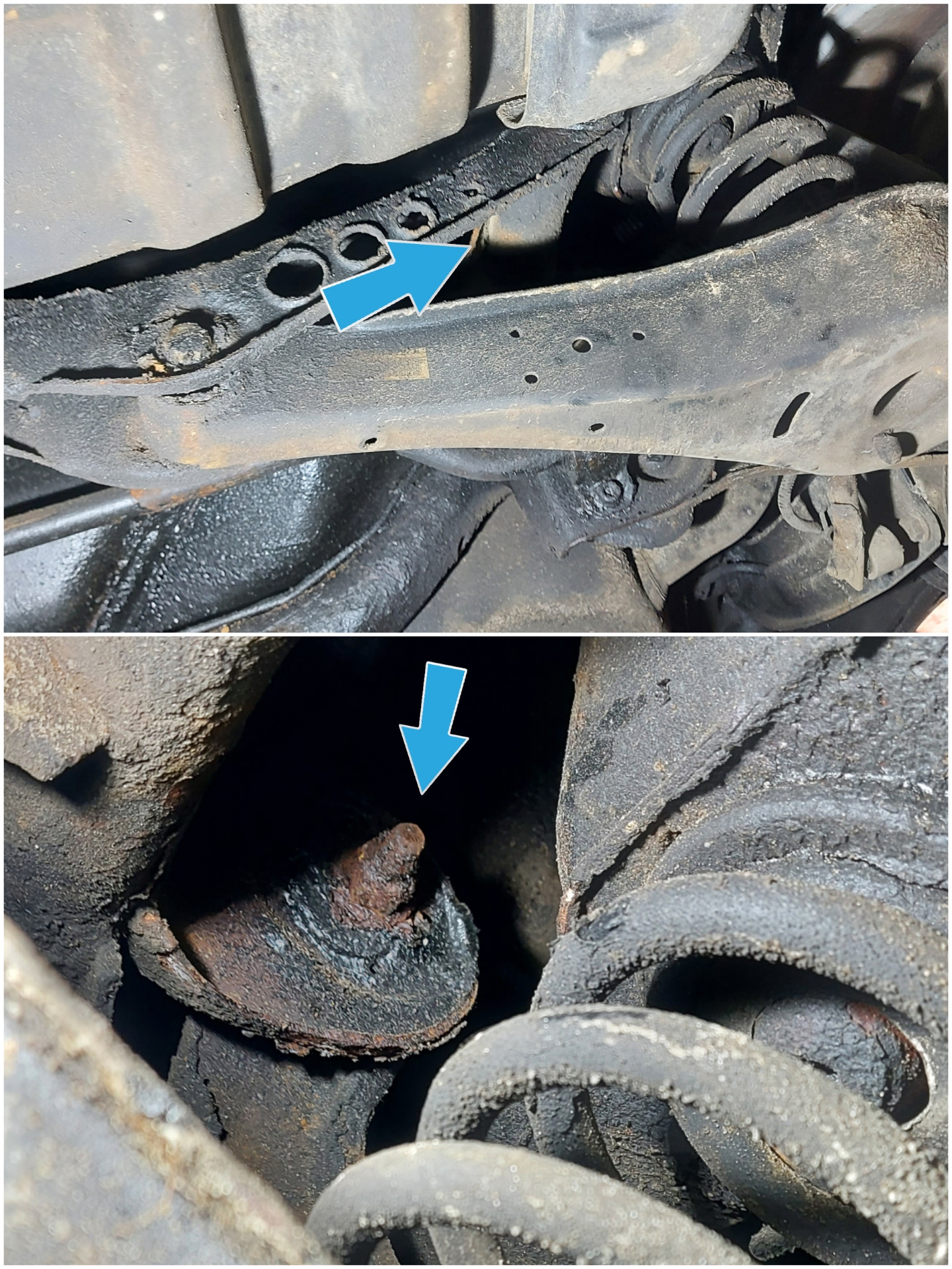 Задняя подвеска: сайлентблоки, втулки и тяги стабилизатора. VW PASSAT ...