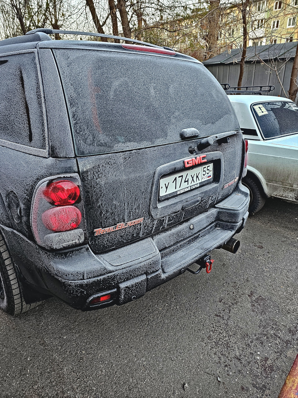 Фаркоп с шаклом — Chevrolet TrailBlazer (1G), 4,2 л, 2008 года ...