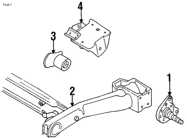 357501117 Ступица (цапфа) заднего колеса / AUDI 80/90, SEAT, VW 74~ VAG ...