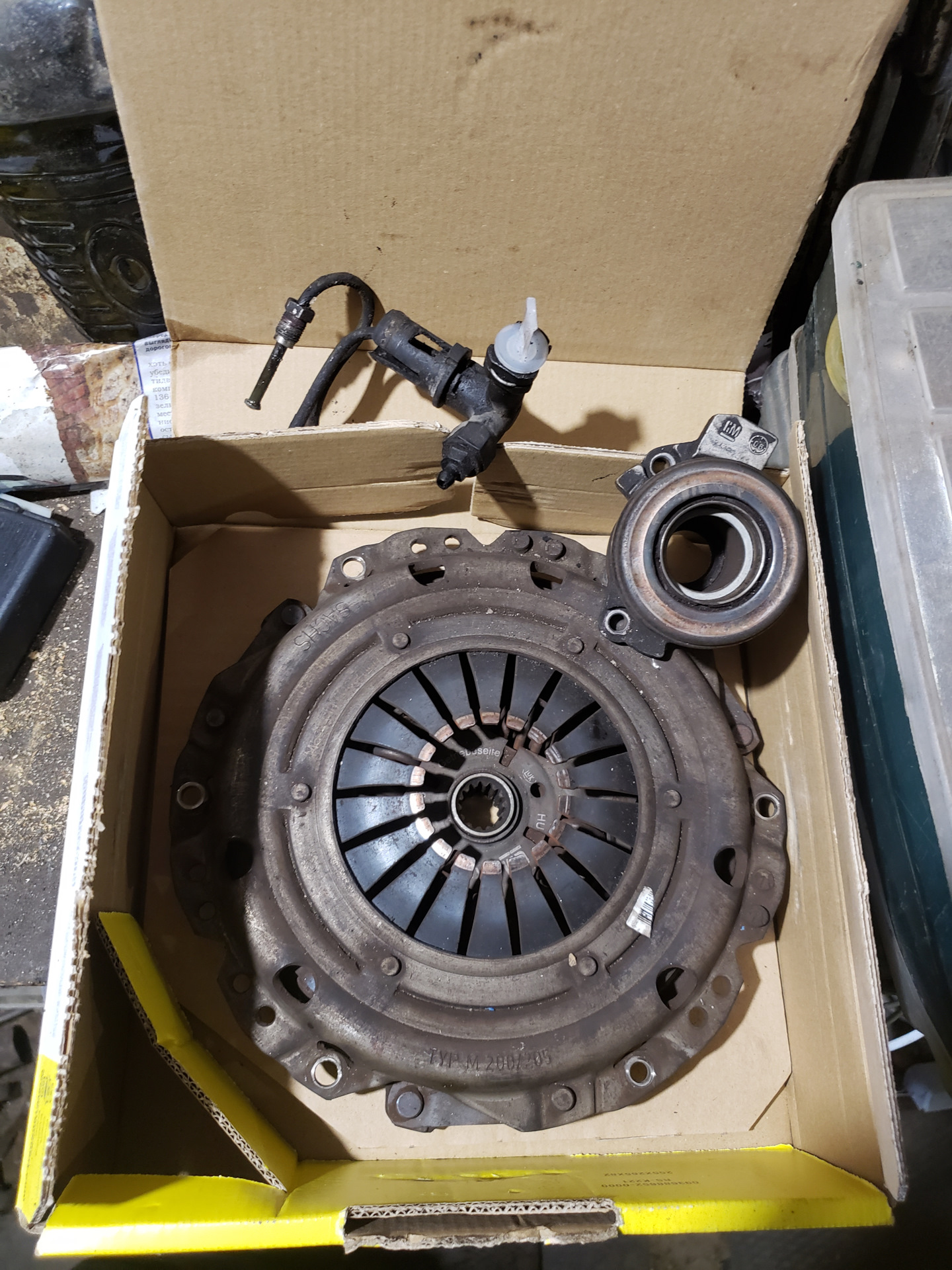 Сцепление — Opel Vectra C, 1,8 л, 2007 года | своими руками | DRIVE2