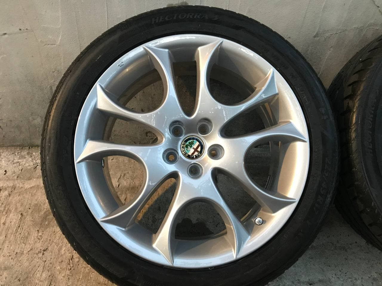 Продам R17 диски с резиной на альфу — Alfa Romeo 147, 2 л, 2007 года ...