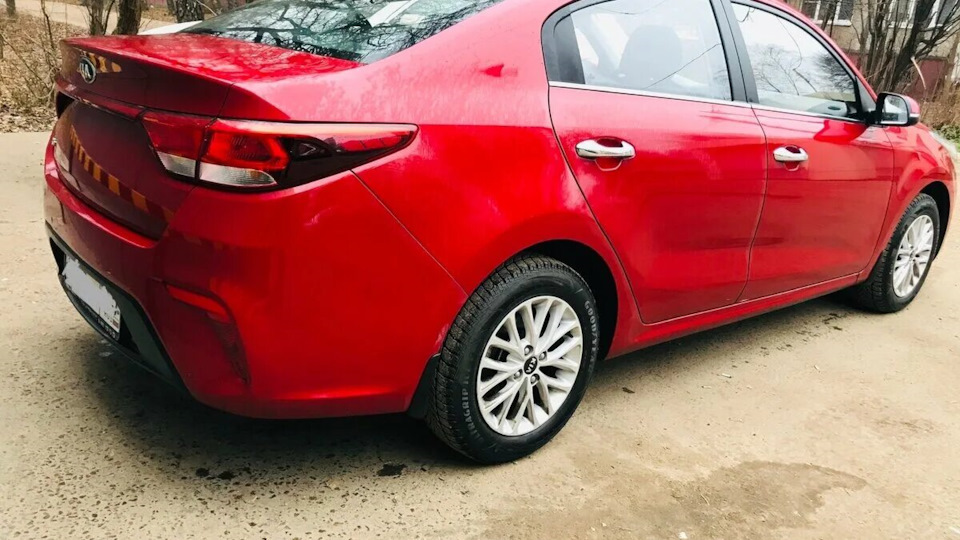 KIA Rio (4G) 1.6 бензиновый 2017 | Red на DRIVE2