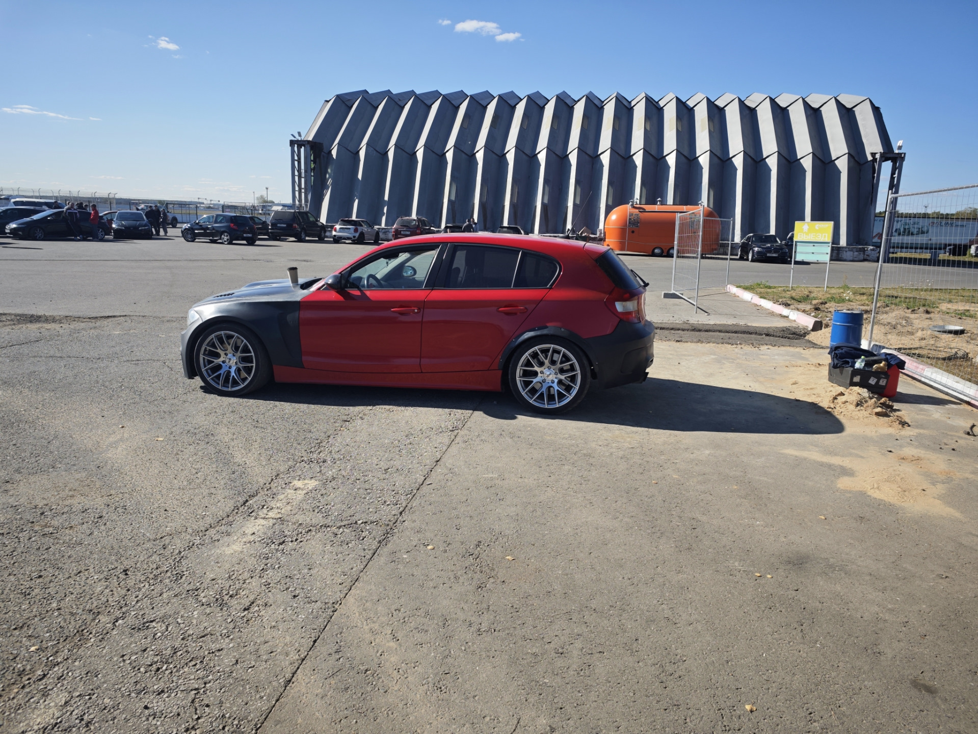 Опять мяч — BMW 1 series (E81/E87), 2 л, 2005 года | соревнования | DRIVE2