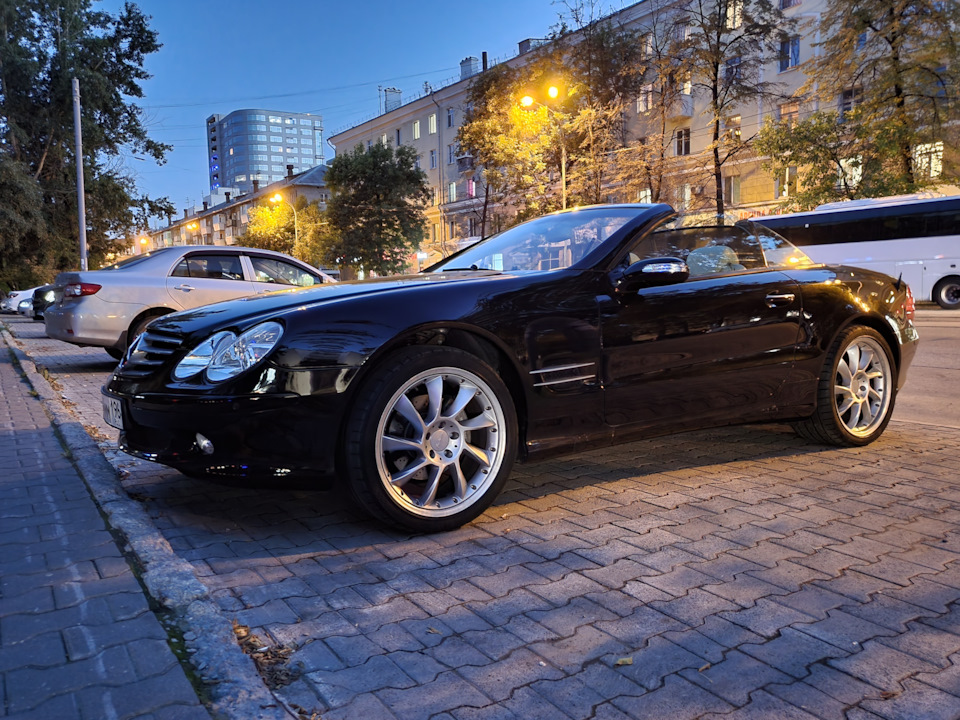 Реально SL впереди планеты всей! — Mercedes-Benz SL-Class (R230), 3,7 л ...