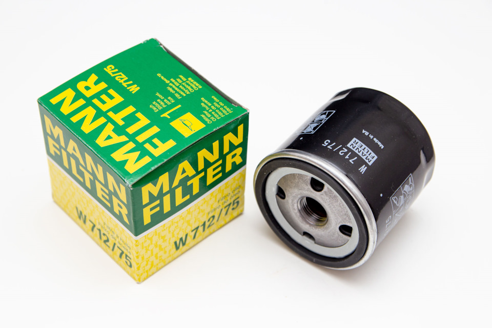 MANN W712/75 — Масляный фильтр для Opel Zafira A — Opel Zafira A, 1,8 л., 2003 года | плановое ...