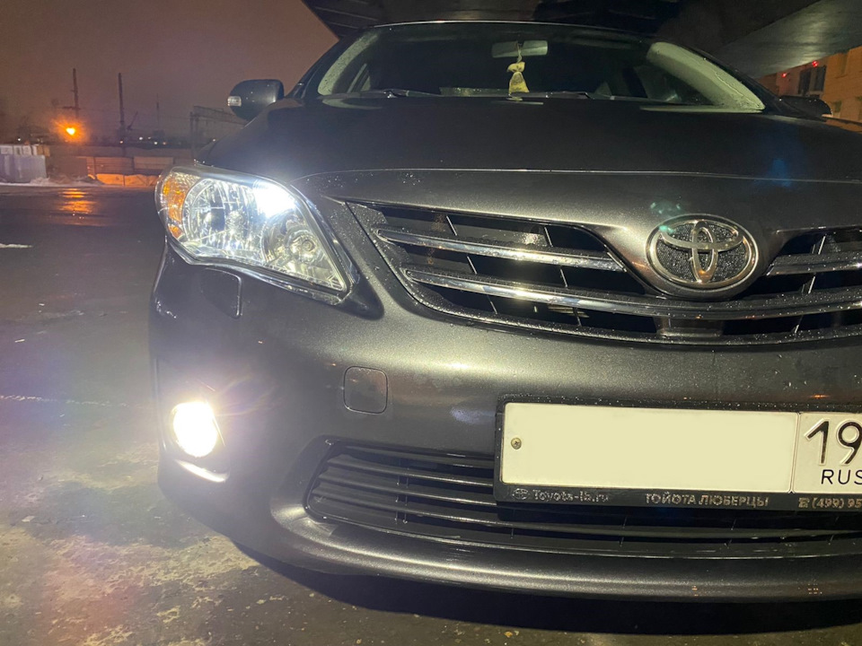 БП № 9 Выбор ближнего света. Наблюдение за ПТФ от MTF Light. — Toyota ...