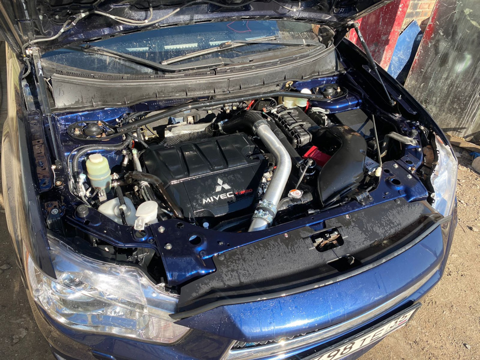 Свап на 4b11t (финал) — Mitsubishi Outlander XL, 3 л, 2012 года ...