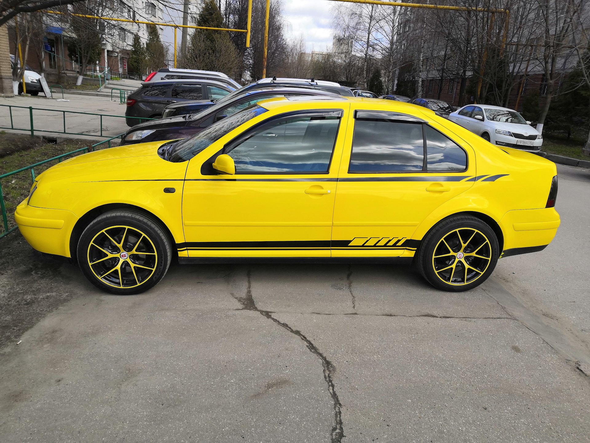 Задние пружины — Volkswagen Bora (1G), 2,3 л, 1999 года | поломка | DRIVE2