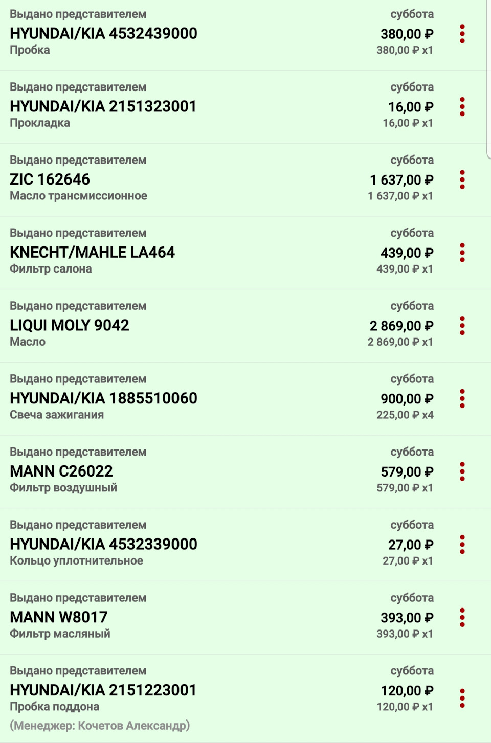 4532439000 ПРОБКА МАСЛЯННОГО КАРТЕРА КПП KIA HYUNDAI | Запчасти на DRIVE2