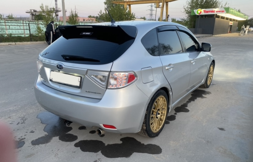 Оригинальный спойлер wrx sti — Subaru Impreza (GE/GH), 1,5 л, 2010 года ...