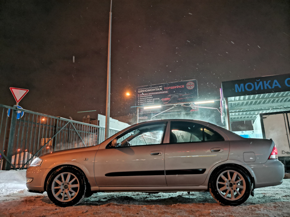 передние пружины -50мм/распорка стоек — Nissan Almera Classic (B10), 1 ...