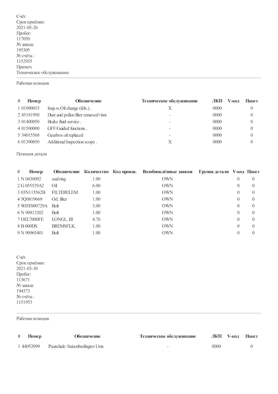 N90965401 Пробка, резьбовая с VAG | Запчасти на DRIVE2