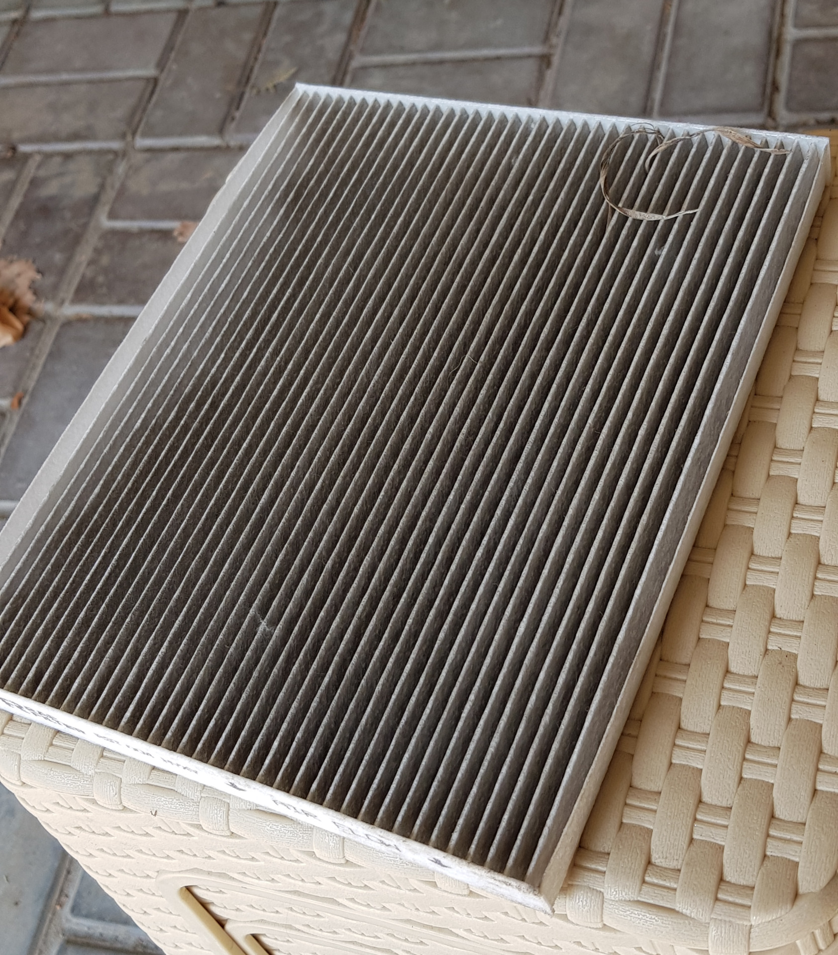 Салонный воздушный фильтр. ТО-4, замена на 52728. — KIA Cerato (3G), 2 ...