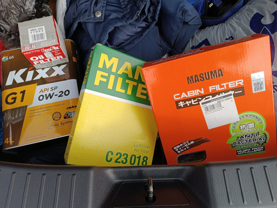 ТО-2. Замена масла и фильтров. — Mazda Demio (4G), 1,5 л, 2018 года | плановое ТО | DRIVE2