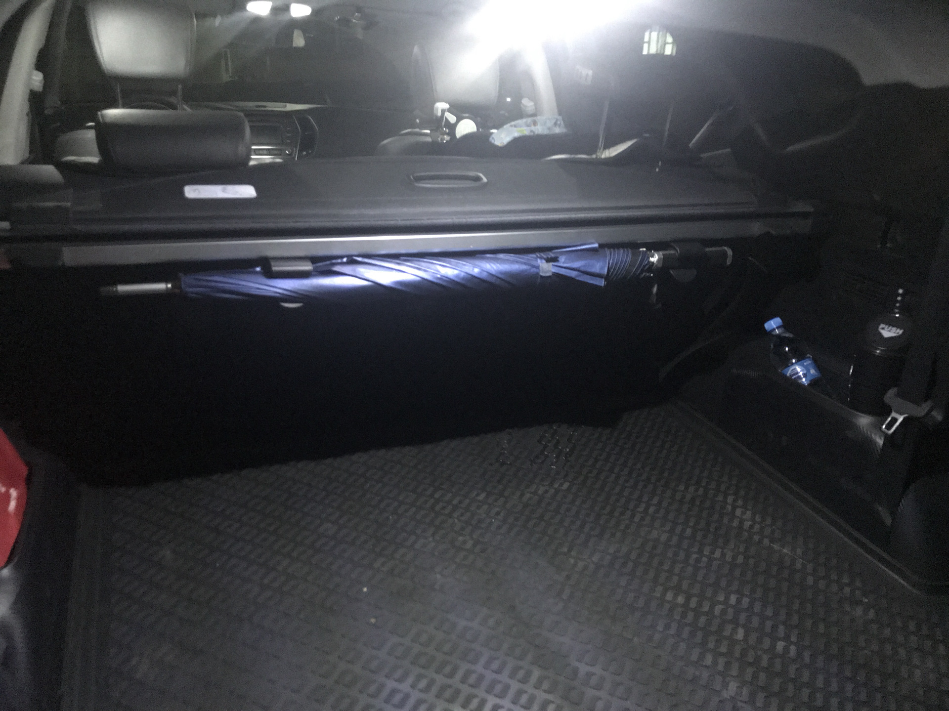 Держатель зонта — Hyundai Santa Fe (3G), 2,4 л, 2016 года | аксессуары ...
