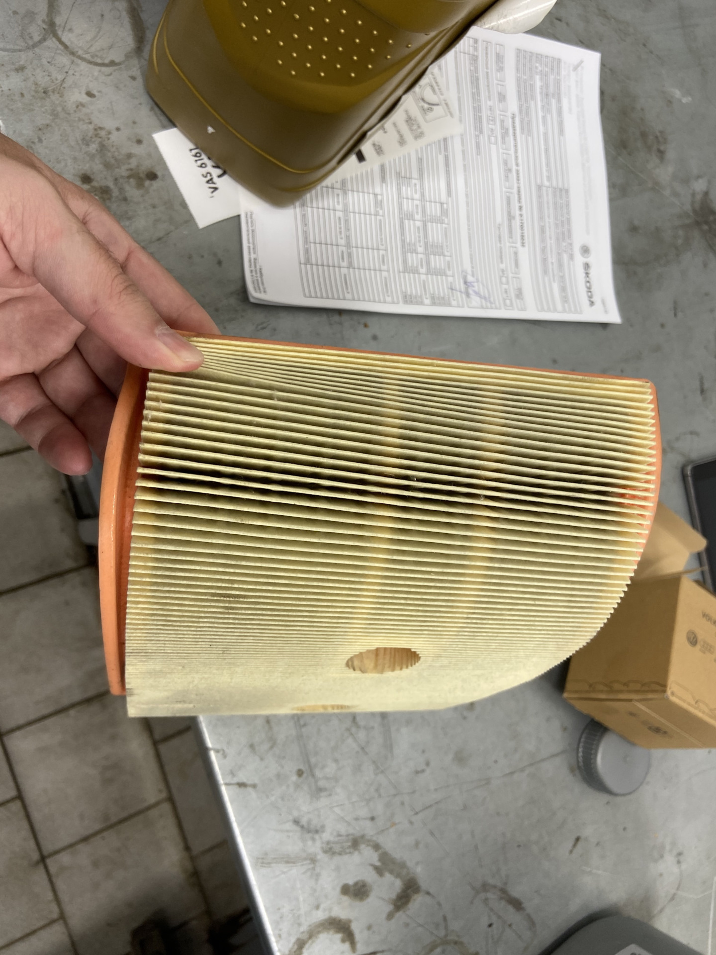 ТО-1 + установка защиты картера (3Q0.825.901b) — Skoda Octavia A7 Mk3 ...