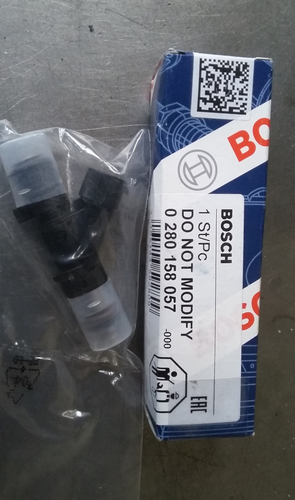 0280158057 Форсунка бензиновая BOSCH | Запчасти на DRIVE2