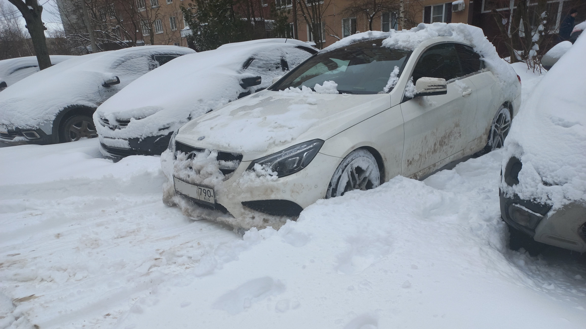 Mercedes-Benz E-class Coupe (C207) 2.0 бензиновый 2015 | Снежок на DRIVE2