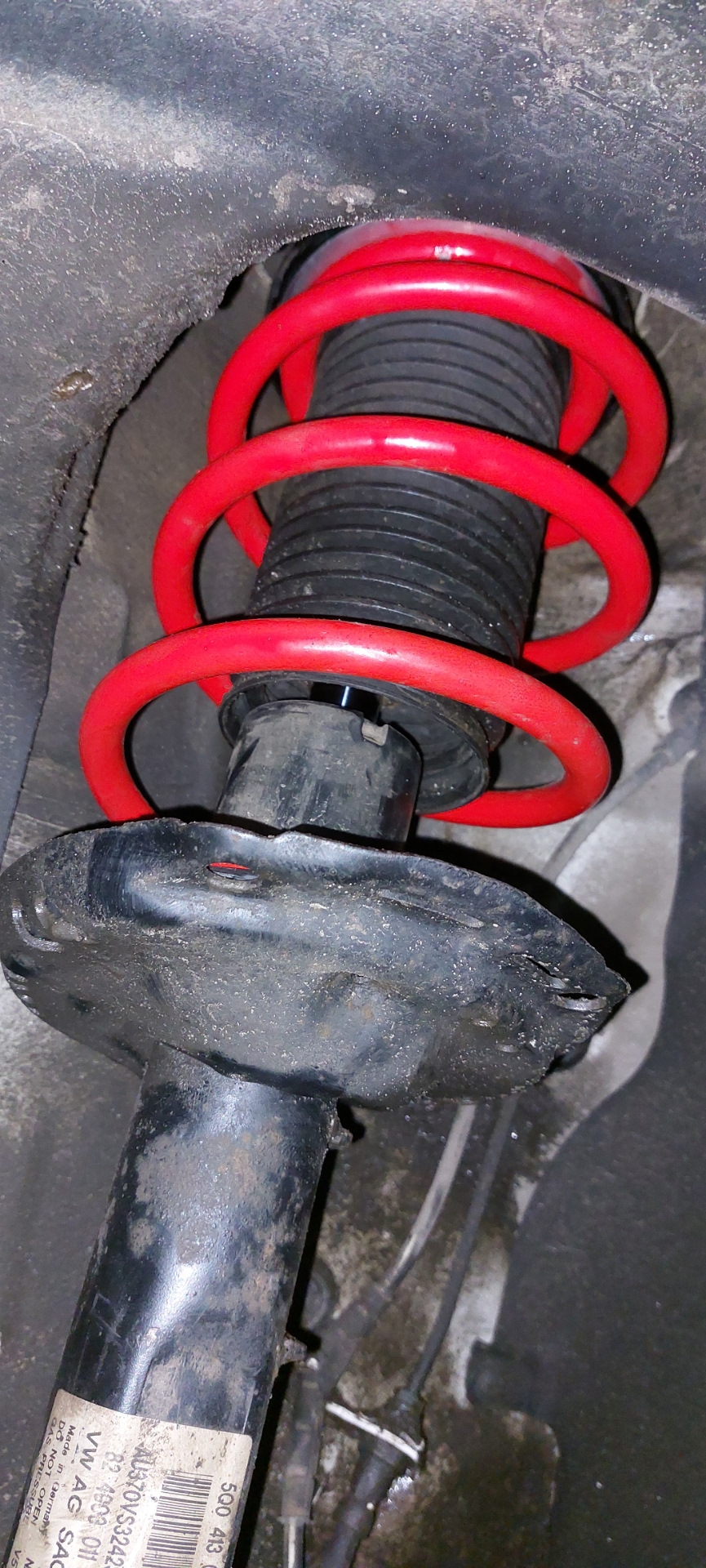 Замена пружин и сайлентов передних рычагов — Skoda Octavia A7 Mk3, 1,6 ...