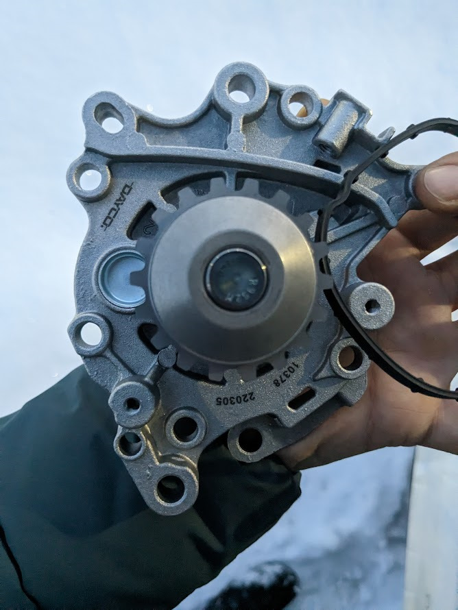 Замена ГРМ, воздушного фильтра + коды запчастей + фото работы — Ford ...