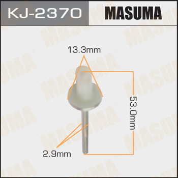 KJ2370 Заклёпка стальная MASUMA | Запчасти на DRIVE2