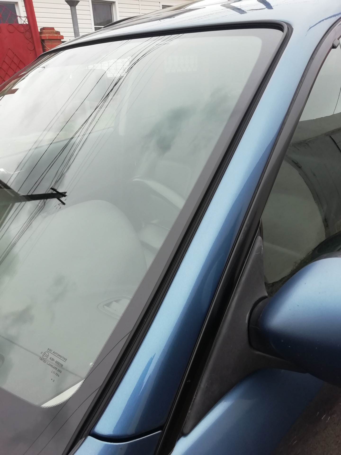 24. — замена лобового и ремонт "рамки" — Subaru Outback (BP), 2,5 л ...