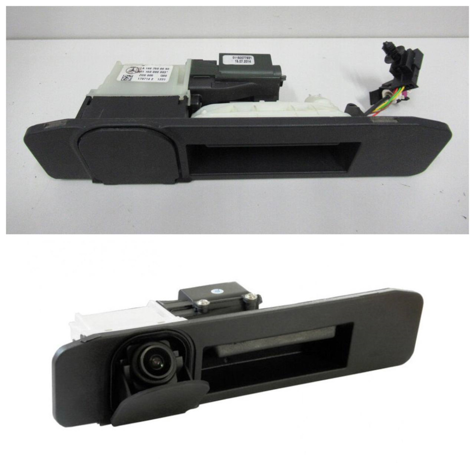 Омыватель камеры заднего вида — Mercedes-Benz M-Class (W166), 3 л, 2012 ...