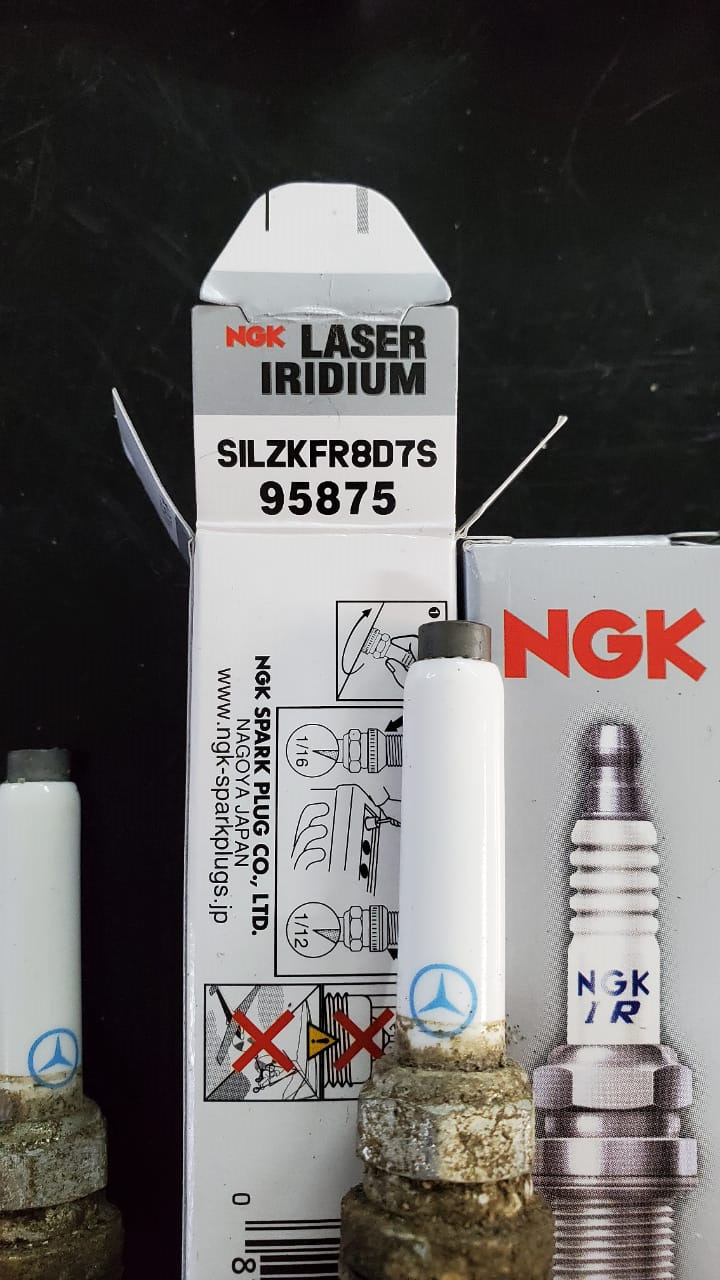 SILZKFR8D7S Свеча зажигания 95875 NGK | Запчасти на DRIVE2