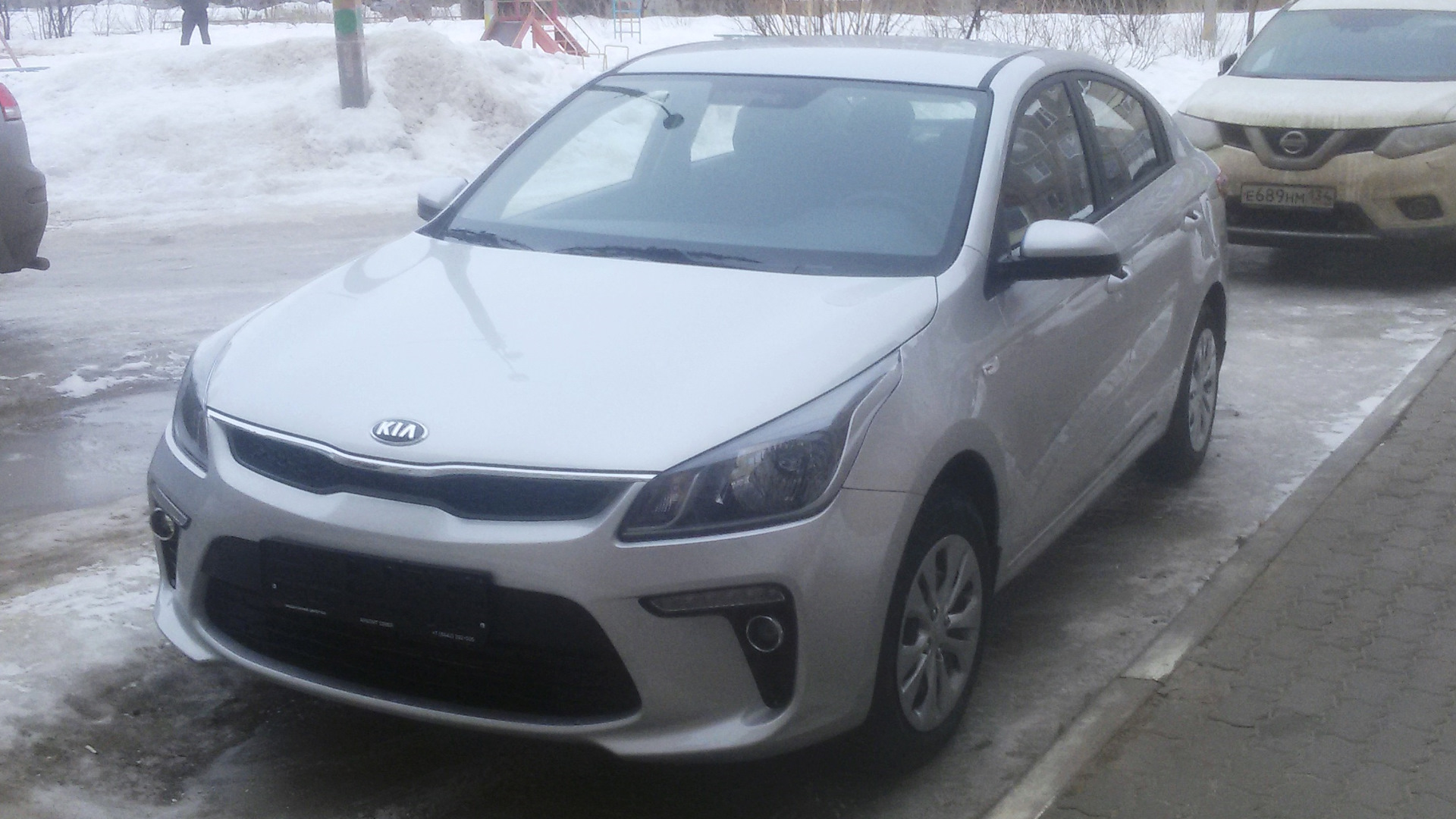 KIA Rio (4G) 1.6 бензиновый 2019 | Silver Luxe на DRIVE2