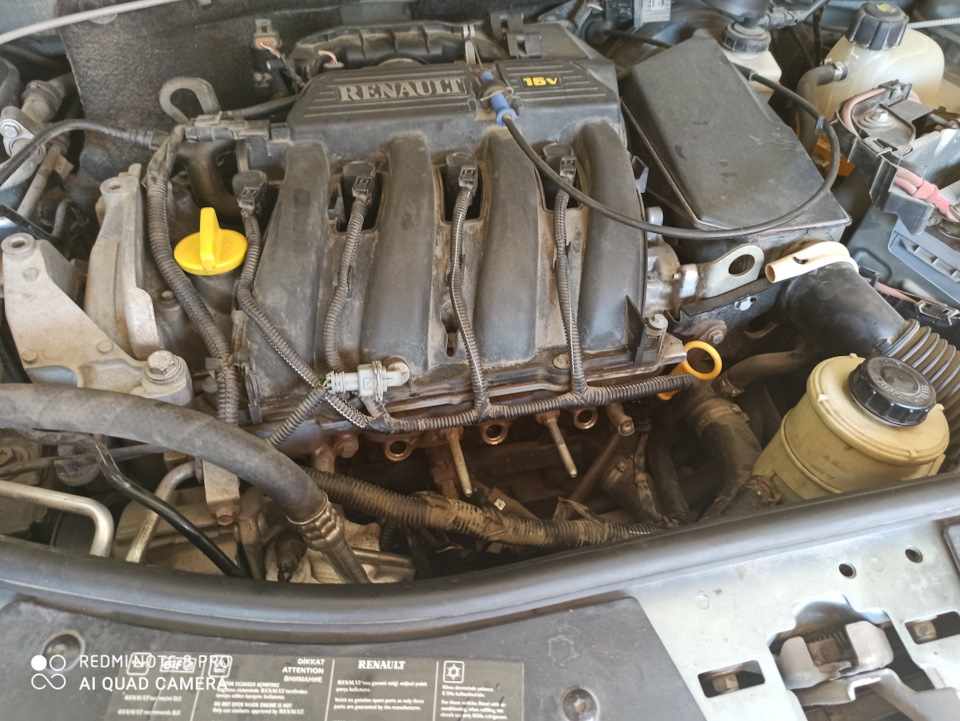 Замена задних тормозных колодок и не только… — Renault Sandero 1G, 1,6 ...