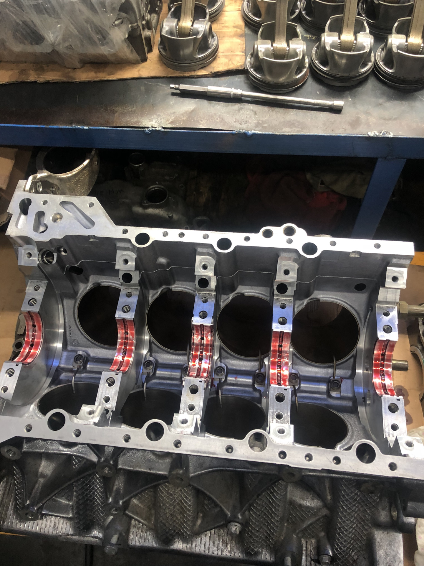 Двигатель S63 сборка — BMW X5 M (E70), 4,4 л, 2011 года | своими руками ...