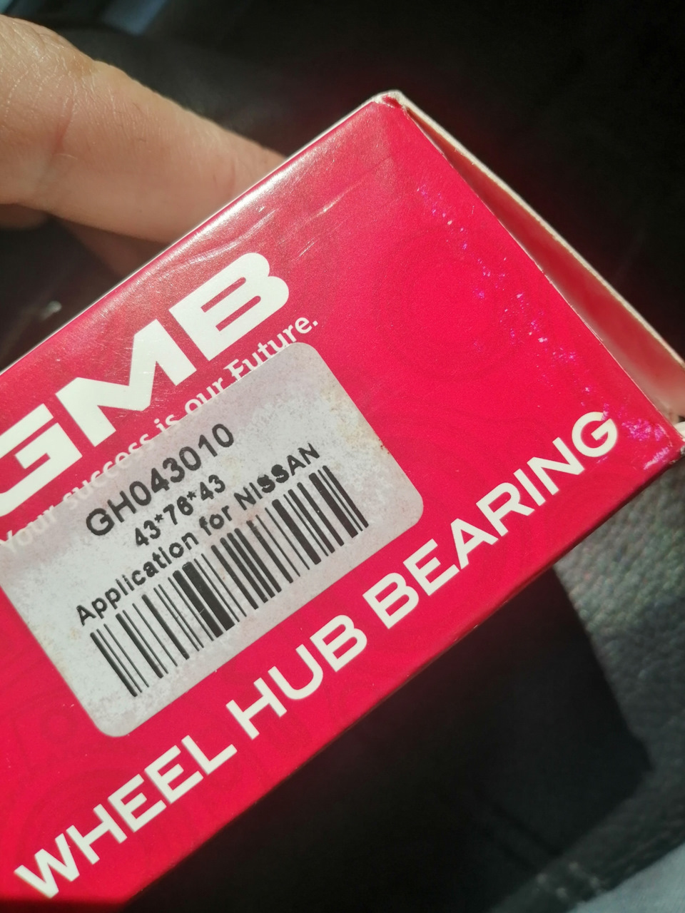 GH043010 ПОДШИПНИК ПЕРЕДНЕЙ СТУПИЦЫ GMB | Запчасти на DRIVE2