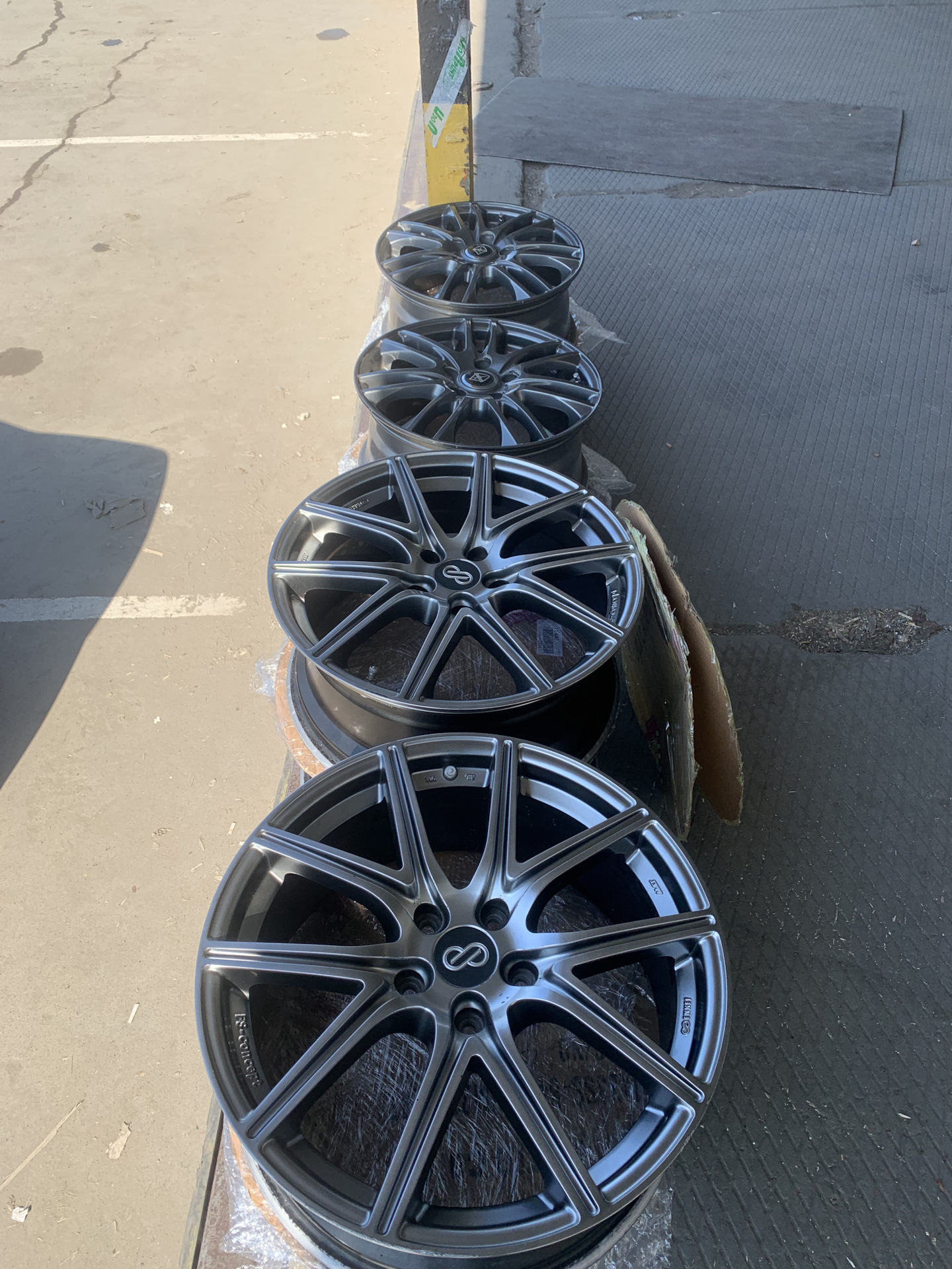 Новые диски Enkei FS-Concept 01 r18 — Honda Accord (7G), 2,4 л, 2007 года | колёсные диски | DRIVE2