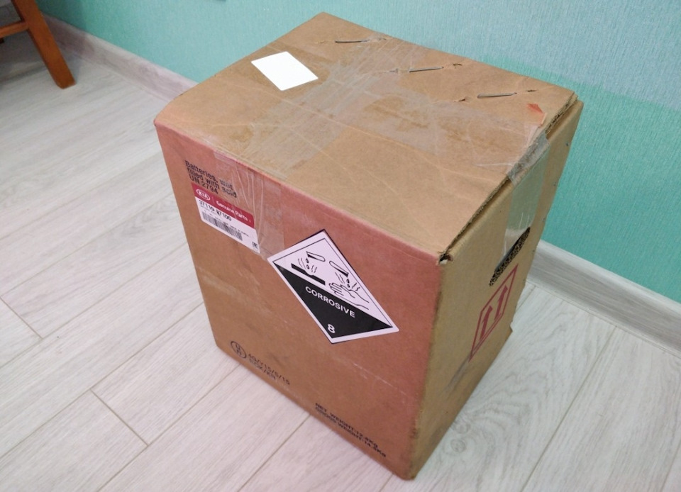 Аккумулятор оригинальный для kia picanto — KIA Picanto (2G), 1,2 л ...