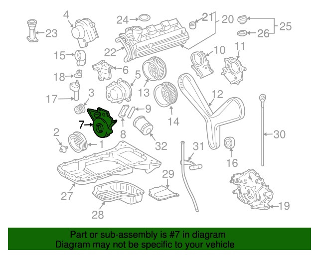 1130250040 Крышка привода ГРМ TOYOTA LEXUS | Запчасти на DRIVE2