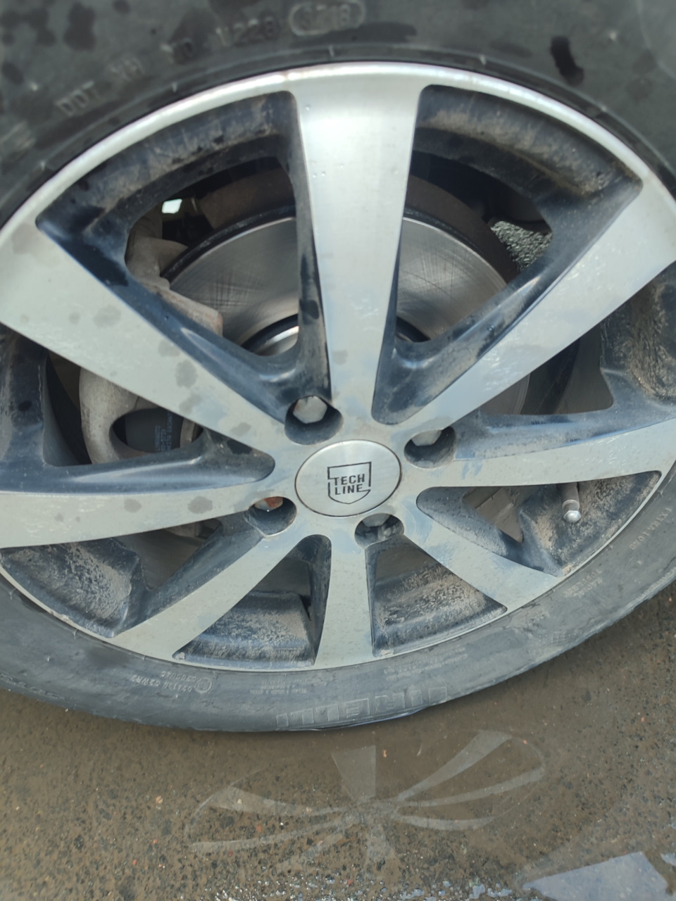 53721 км Замена тормозных дисков и колодок — Lada Vesta (1G), 1,6 л ...