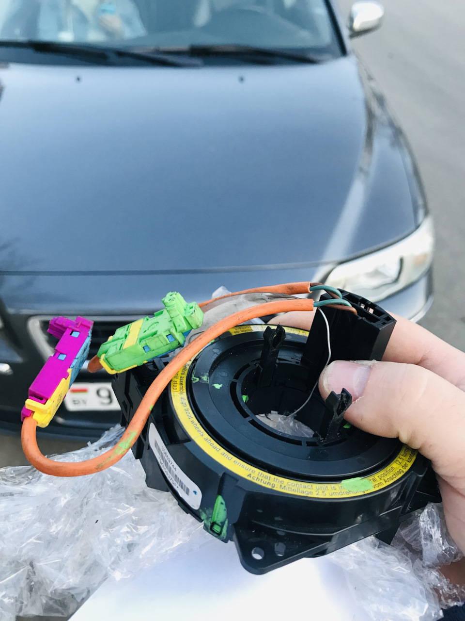 # 88. Замена датчика SAS 30669744. 30711553 дроссель, 31261371 Патрубок ...