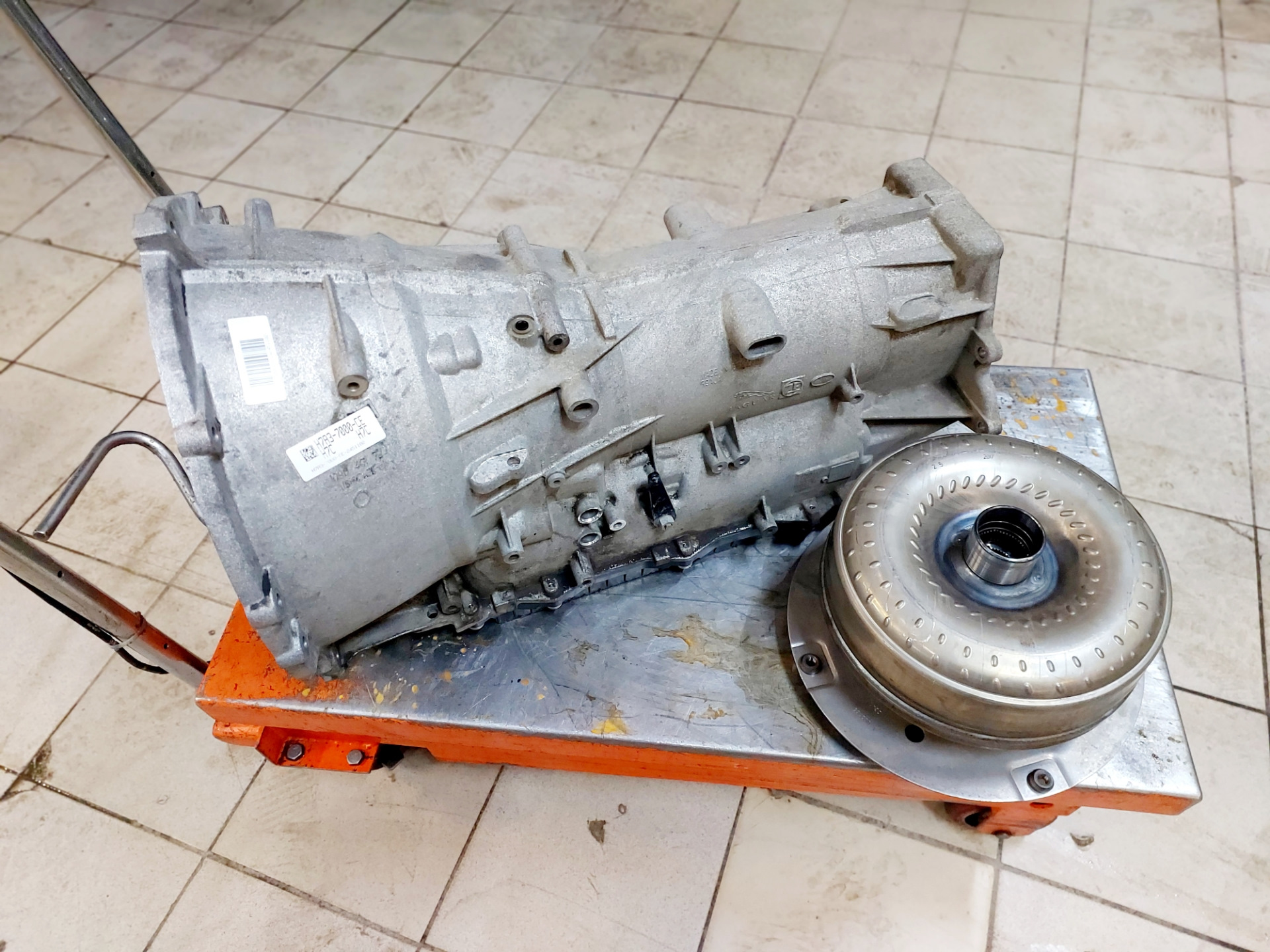 Ремонт АКПП Jaguar F-Pace (ошибки: P1707-77, P0715-64) — ZF-Expert на ...